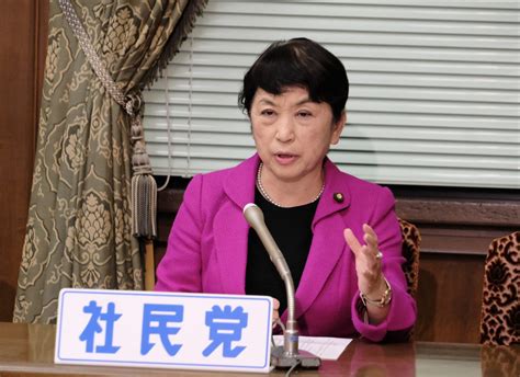 【11月29日の福島党首会見】石破首相の所信表明演説～政治資金規正法の再改正でもっと改革に踏み込め～政治資金パーティーと企業・団体献金の禁止を