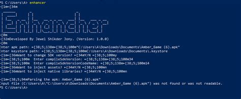 Enhancer A Powerful Tool To Change API Level Inject Assets Dex
