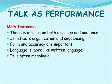 Discourse Strategies
