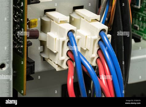 A Cables Wire To Wire Connector System Featuring Various Colors Like