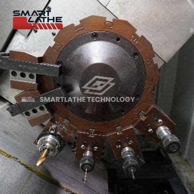 11kw 18kw Spindle Servo Motor Fanuc Controller Dual Spindle Dual Turret CNC Lathe Machine