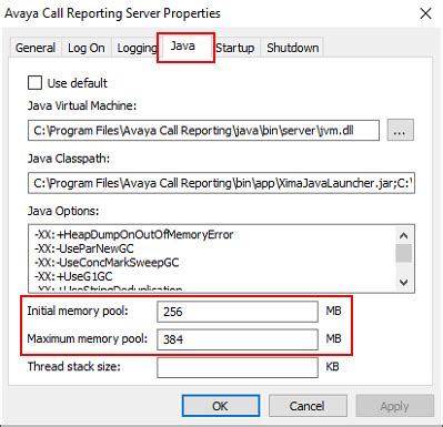 Increasing Java Memory Limits Xima Software Support Portal