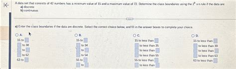 solved a data set that consists of 42 ﻿numbers has a minimum