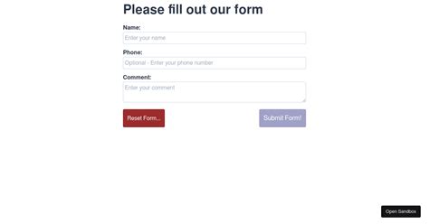 Styling React Components Codesandbox
