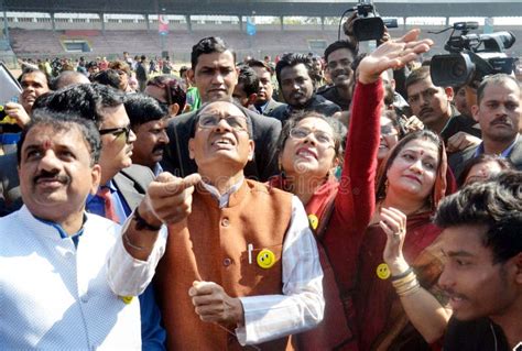 Shivraj Ministro Chouhan Principal De Singh De Madhya Pradesh Y Su