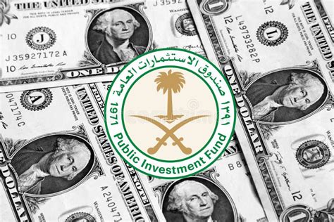 Saudi Arabian Public Investment Fund Pif Logo Editorial Image Image
