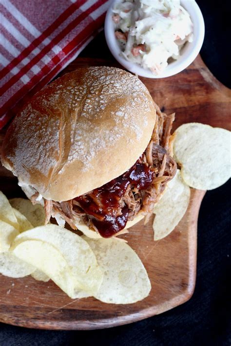 Slow Roasted Pulled Pork Sandwiches Grateful Prayer Thankful Heart