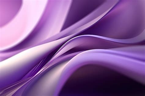 Premium Photo Abstract Background With Wavy Shapes Generative Ai