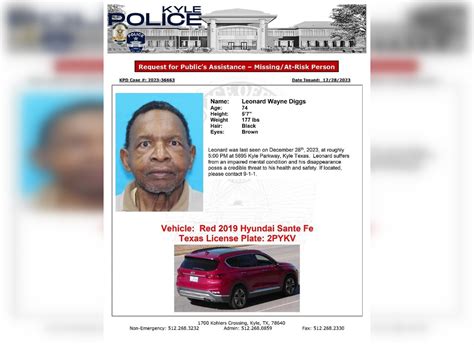 Silver Alert Issued For Missing 74 Year Old Man With Cognitive