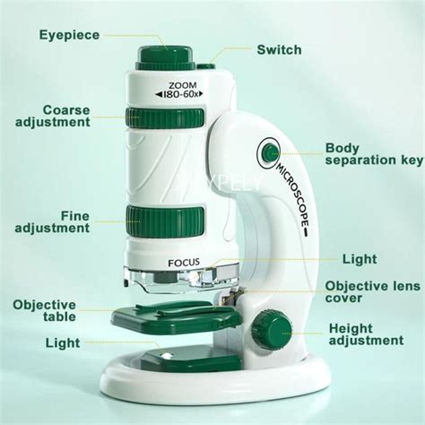 Invencible Cl Microscopio Educacional Adapt Celular Niños Nb96