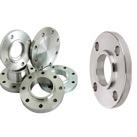 Stainless Steel Flanges Silver Surface Finish In Mumbai