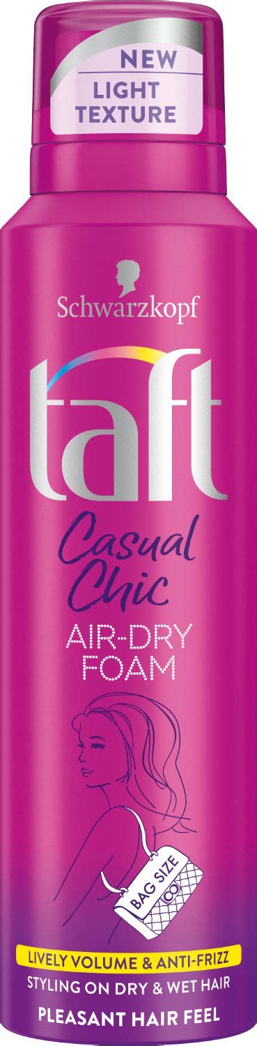 Спрей-пяна за обемна коса - Taft Casual Chic - store.bg