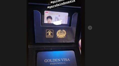 Here We Go Shin Tae Yong Pamer Penampakan Golden Visa Dari Jokowi