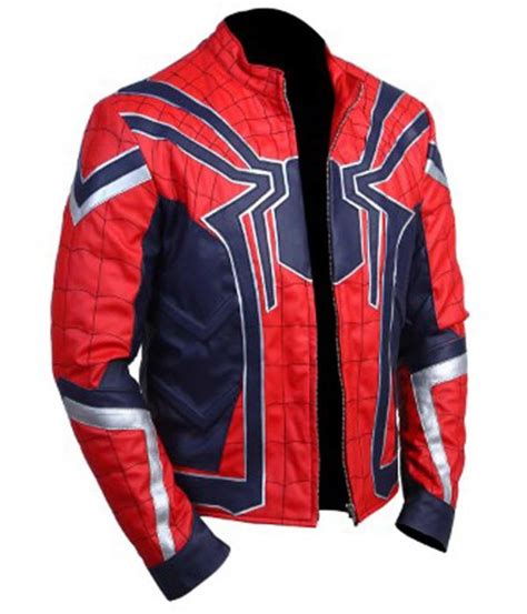 Tom Holland Avengers Infinity War Spiderman Jacket Jacket Makers
