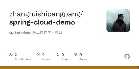 Github Zhangruishipangpangspring Cloud Demo Spring Cloud 等工具的学习项目