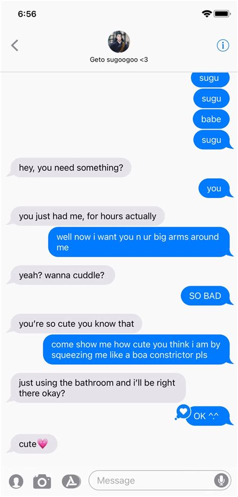 Texting The Jjk Men To Come Cuddle You After Sex ʚ Incl Gojo Geto