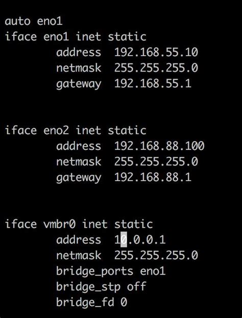 proxmox ve 中文使用者社團 我想請問一下，proxmox上面創建vm的網路如果想要設置成跟proxmox本身eno1 同個網段
