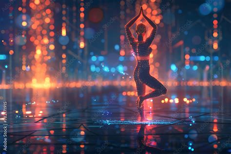 Experience Tranquility With A Glowing Translucent Background As A Girl