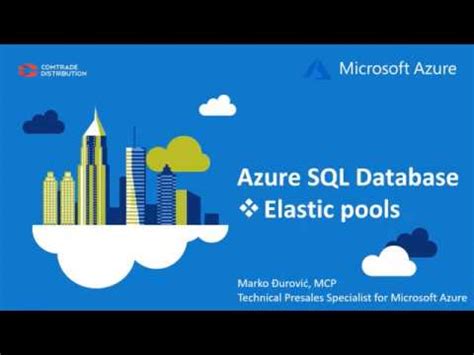 Azure SQL Database / Elastic pools - YouTube