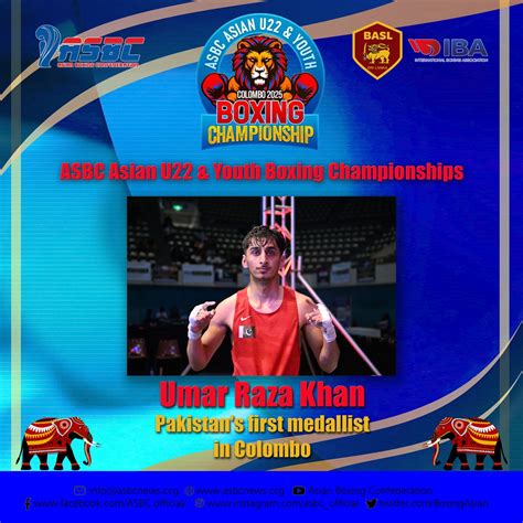 Umar Raza Khan Est Le Premier Médaillé Du Pakistan à Colombo Boxe Sport