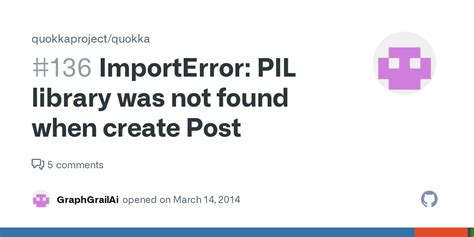ImportError PIL Library Was Not Found When Create Post Issue Quokkaproject Quokka GitHub