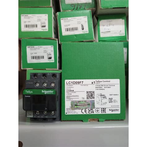 Schneider Lc1d09 F7 Contactor Lc1d09f7 110v Original 1 Month Warranty