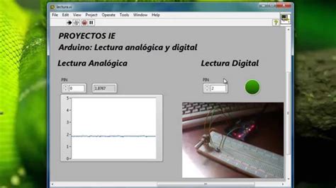 Arduinolabview Lectura Analógica Y Digital Youtube