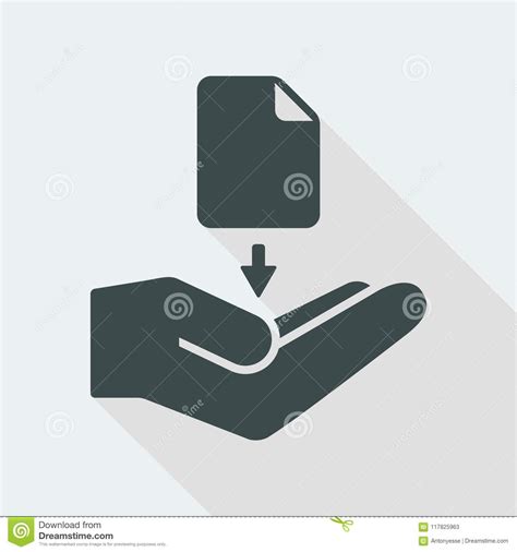 n De La Transferencia Directa Icono M nimo Del Vector Ilustración