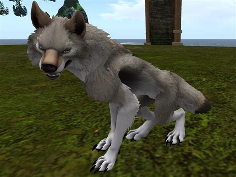 Second Life Marketplace Kzk Direwolf Skin Applier Timber Wolf