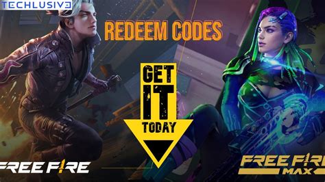 Garena Free Fire Max Redeem Codes For July Claim Your Free Gifts Now