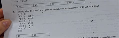 solved 25 ﻿pts ﻿after the following program is executed