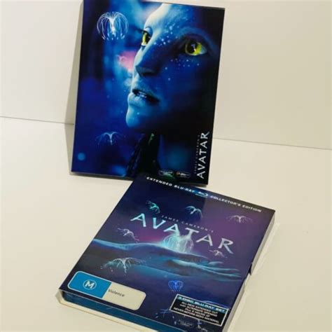 AVATAR Extended Collector S Edition BLU RAY Sam Worthington Zoe
