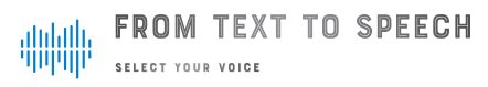 IBM Watson Text To Speech From Text To Speech