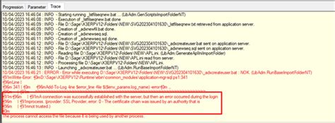 Error: “The certificate chain was issued by an authority that is not trusted” when configuring ...