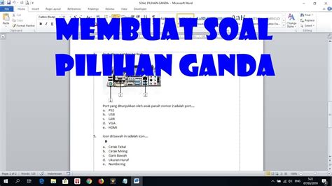 Membuat Soal Pilihan Ganda Online Guru Paud Hot Sex Picture