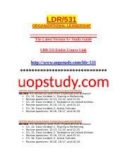 LDR 531 Week 4 Assessment Comparing Leadership Models 2 Docx LDR 531