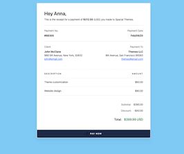 Bootstrap Invoice Examples