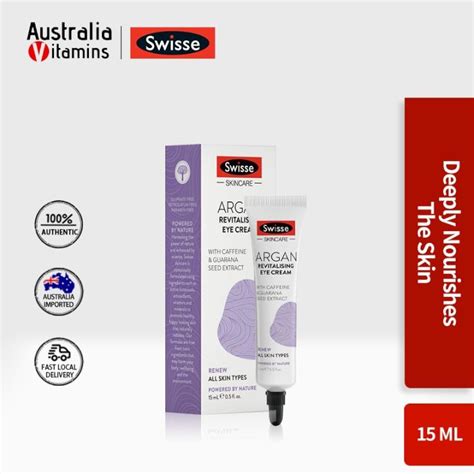 Swisse Argan Revitalising Eye Cream Imported Lazada Ph
