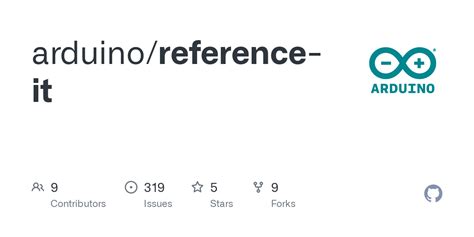 Github Arduino Reference It