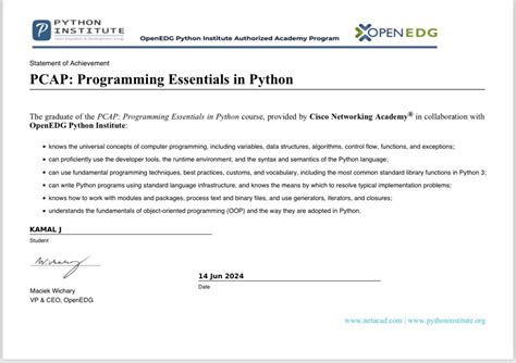 Kamal J On Linkedin Cisco Python Openedg