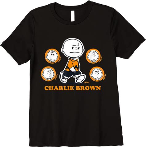 Charlie Brown T Shirts Celebrate Decades Of Peanuts Fun Size Up