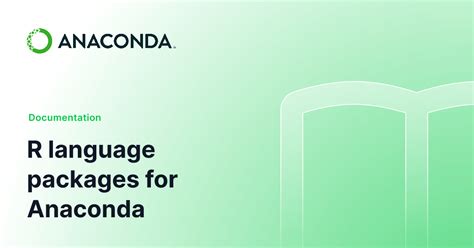 R Language Packages For Anaconda Anaconda