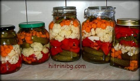 Царска туршия с краставички Домашни хитрини