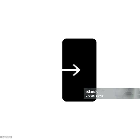 Login Icoon In Trendy Platte Stijl Geïsoleerd Op Grijze Achtergrond