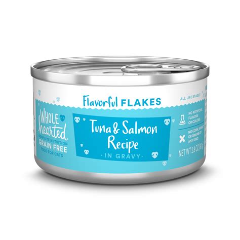 Wholehearted All Life Stages Canned Cat Food Grain Free Tuna And