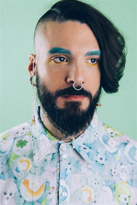 BEARDREVERED On TUMBLR Beardmodel Psycho Colour KALTBLUT Magazine