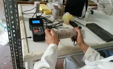 Measurement Of Ultrasonic Wave Propagation Velocity Through The