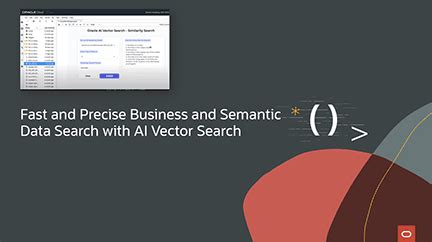 Oracle Ai Vector Search Oracle