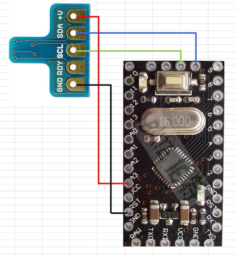 arduino 温度湿度センサhdc1000 素人がつくってみた