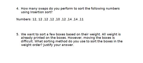 Solved The Following Assignment Is On Selection Sort Chegg